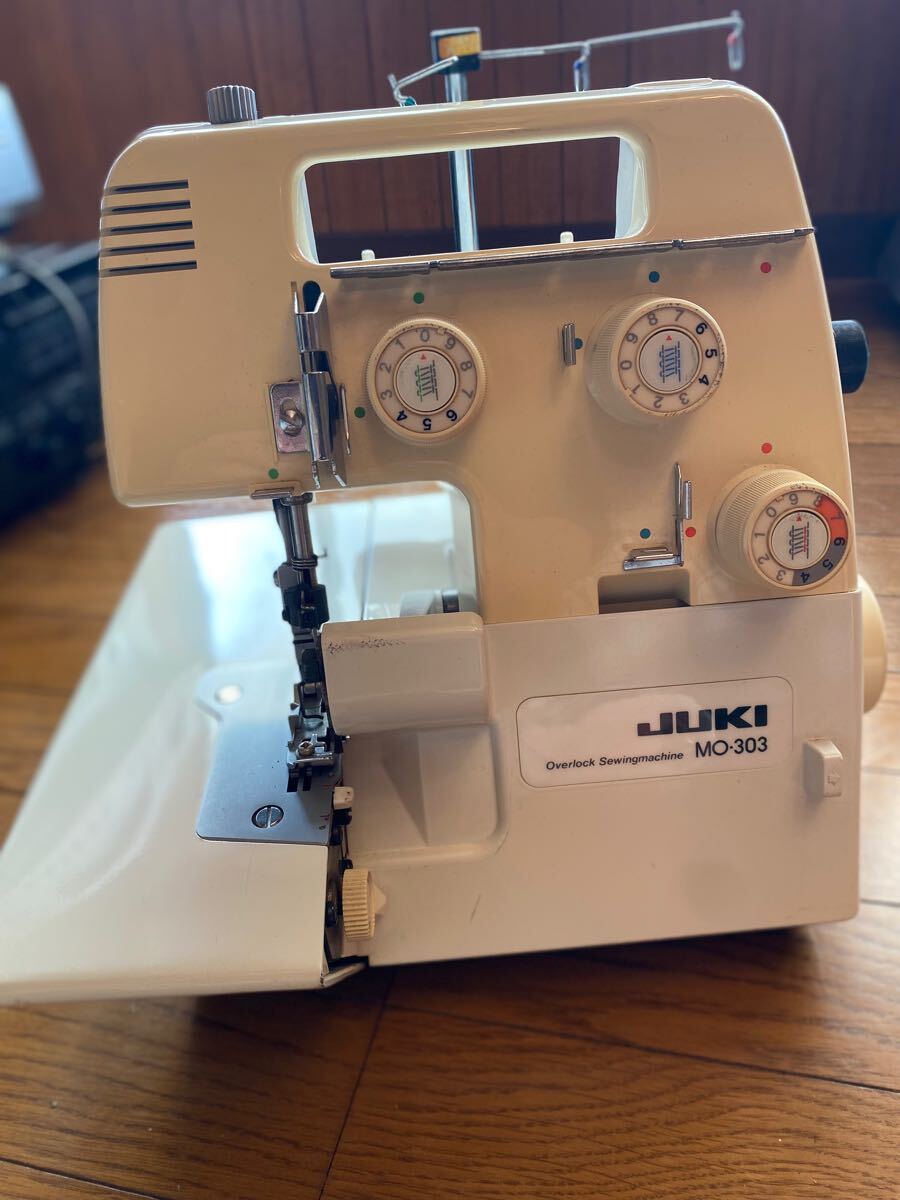 Yahoo!オークション - JUKI MO-303 手工芸 ロックミシン ミシン
