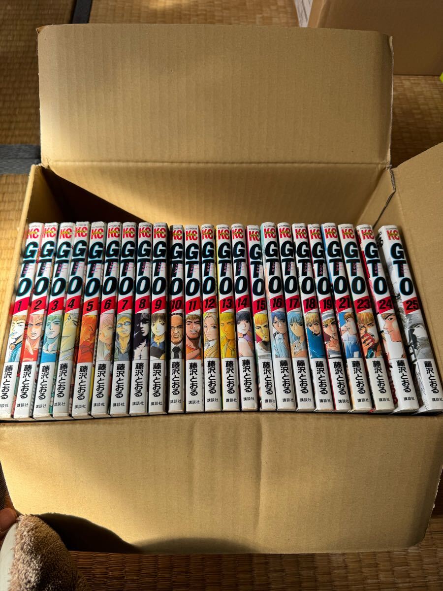 Yahoo!オークション - GTO 1-25巻（23冊） 全巻セット 20巻 22巻欠 藤...