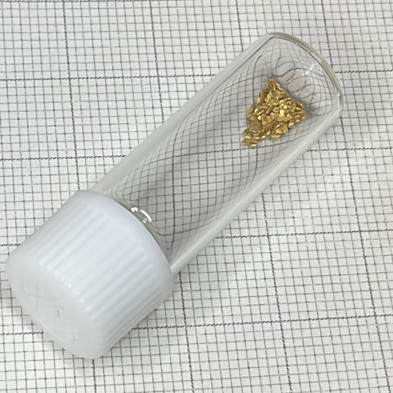 Yahoo!オークション - 砂金 北海道芦別市 盤の沢川産 0.216g