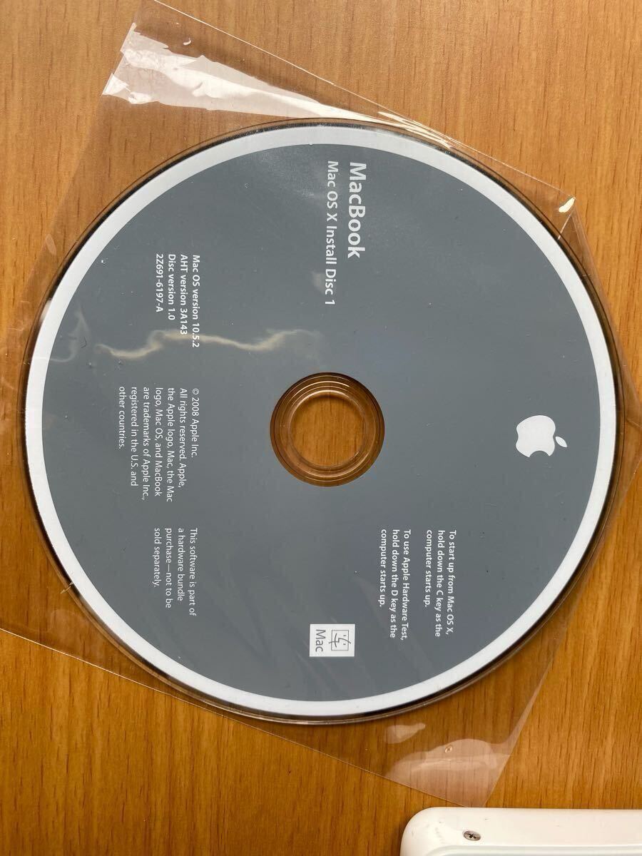 Yahoo!オークション - C3H1-5051922 動作現状品Apple MacBook A1181通...