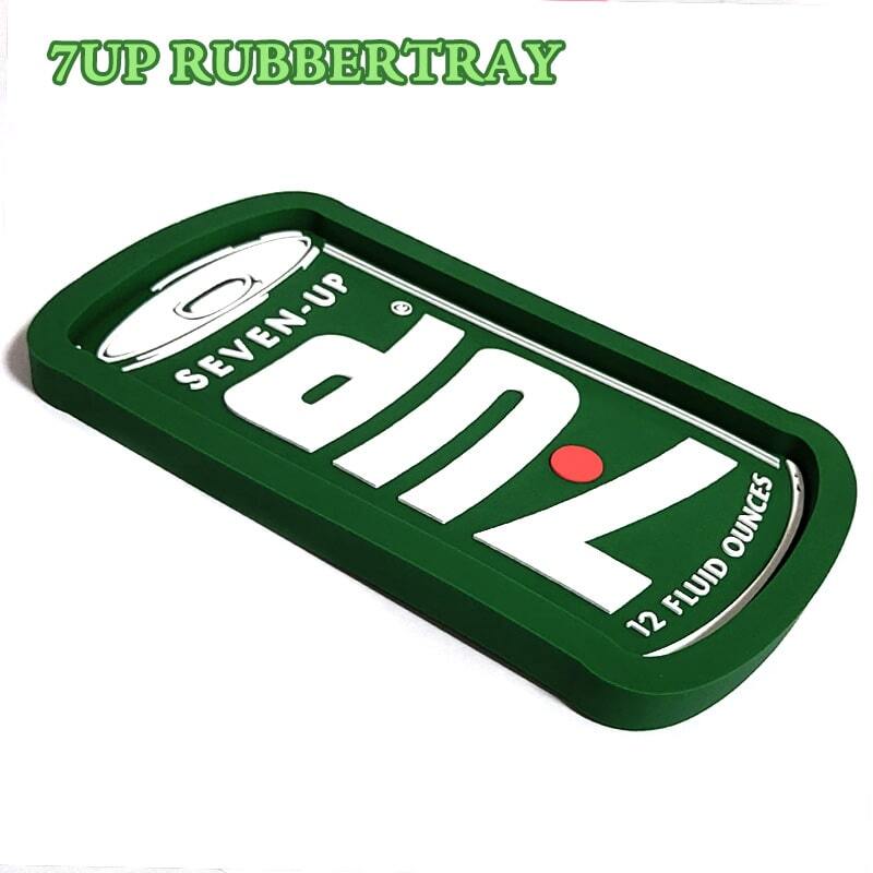 Yahoo!オークション - 小物入れ 7UP 缶 ロゴ ラバートレイ セブンアッ...