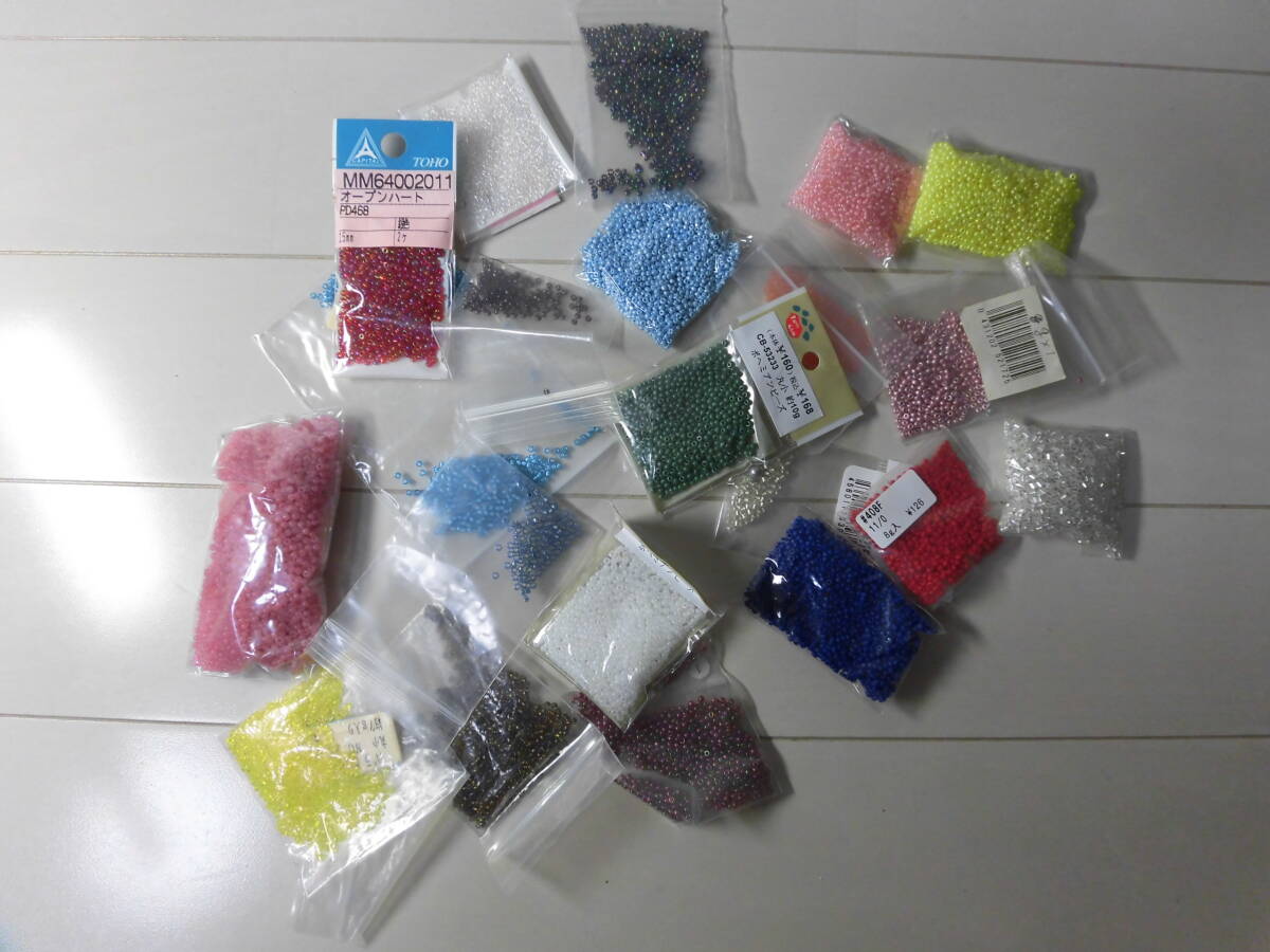 Yahoo!オークション - シードビーズ まとめて 206g ⑫
