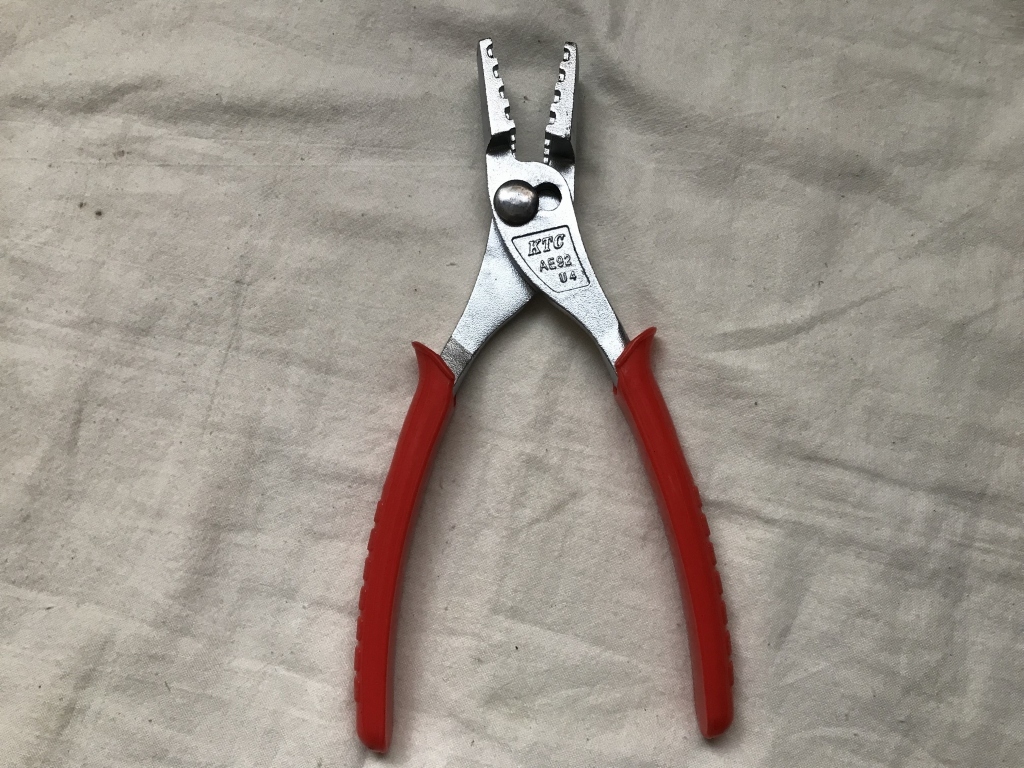Yahoo!オークション - 【絶版】KTC ホースクリッププライヤ AE92