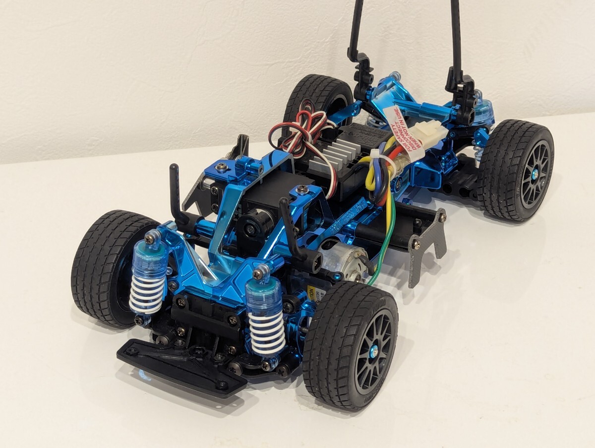 Yahoo!オークション - レア物 タミヤ M-03R ブルーメッキバージョン ミ...