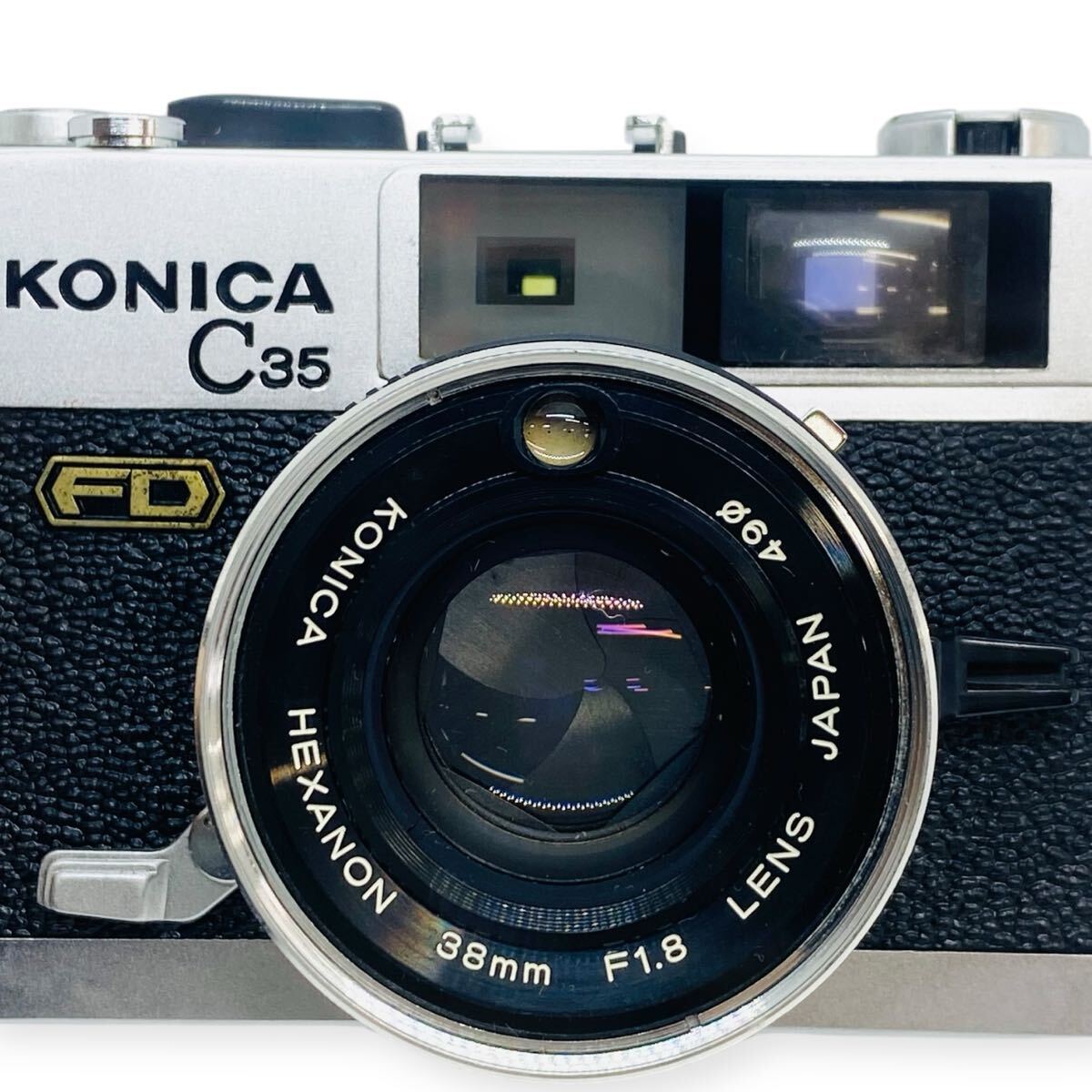 Yahoo!オークション - 2ー8 KONICA コニカ C35 FD フィルムカメラ コ...