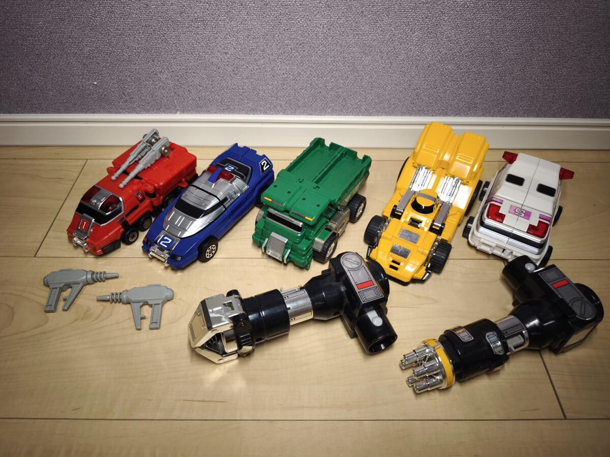 Yahoo!オークション - 【ジャンク】 激走戦隊カーレンジャー DX VRVロ...