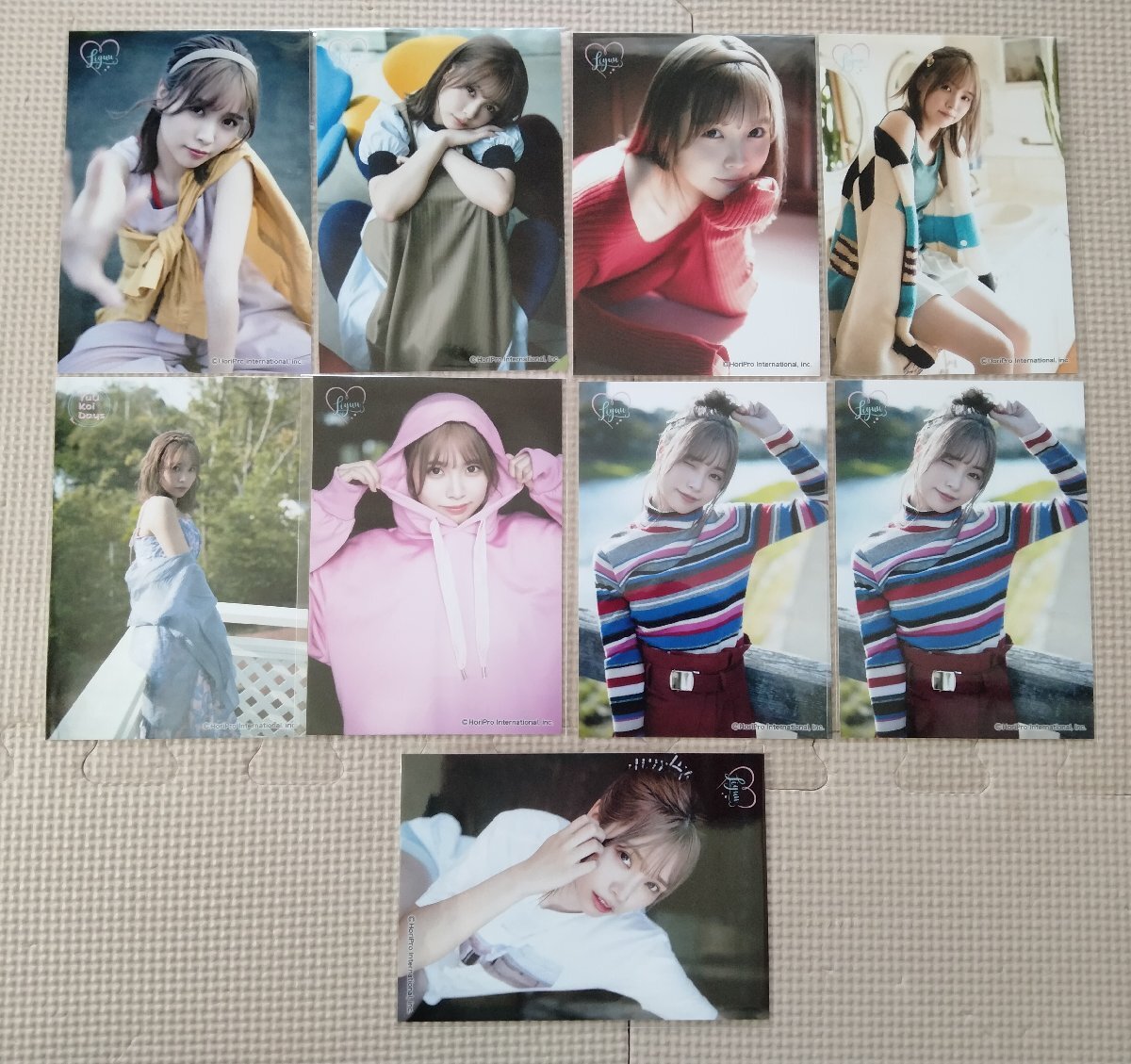 Yahoo!オークション - Liyuu 生写真 ブロマイド 9枚セット Calendar 20...