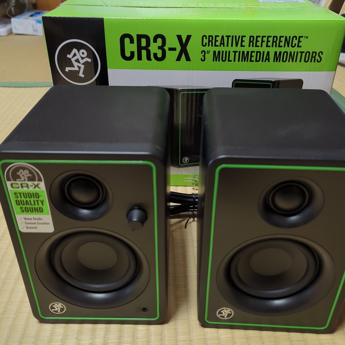 Yahoo!オークション - MACKIE マッキー CR3-X モニタースピーカー