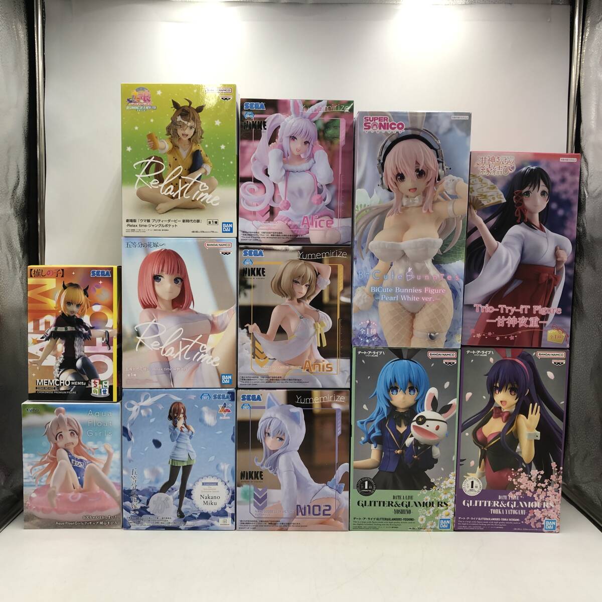 Yahoo!オークション - 玩X04 フィギュア 【120】12点まとめプライズ 推...