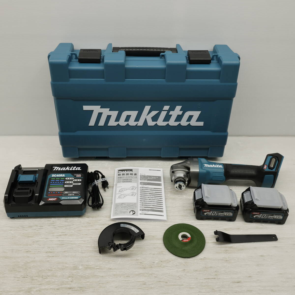 Yahoo!オークション - KB75 makita 40v100mm充電式ディスクグラインダ ...