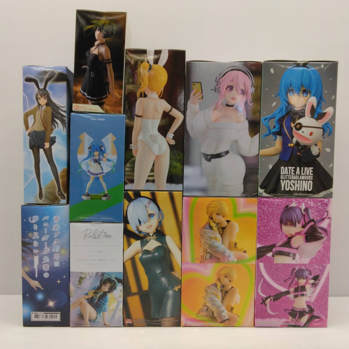 Yahoo!オークション - 玩Y27 フィギュア 【120】11点まとめプライズ 青...