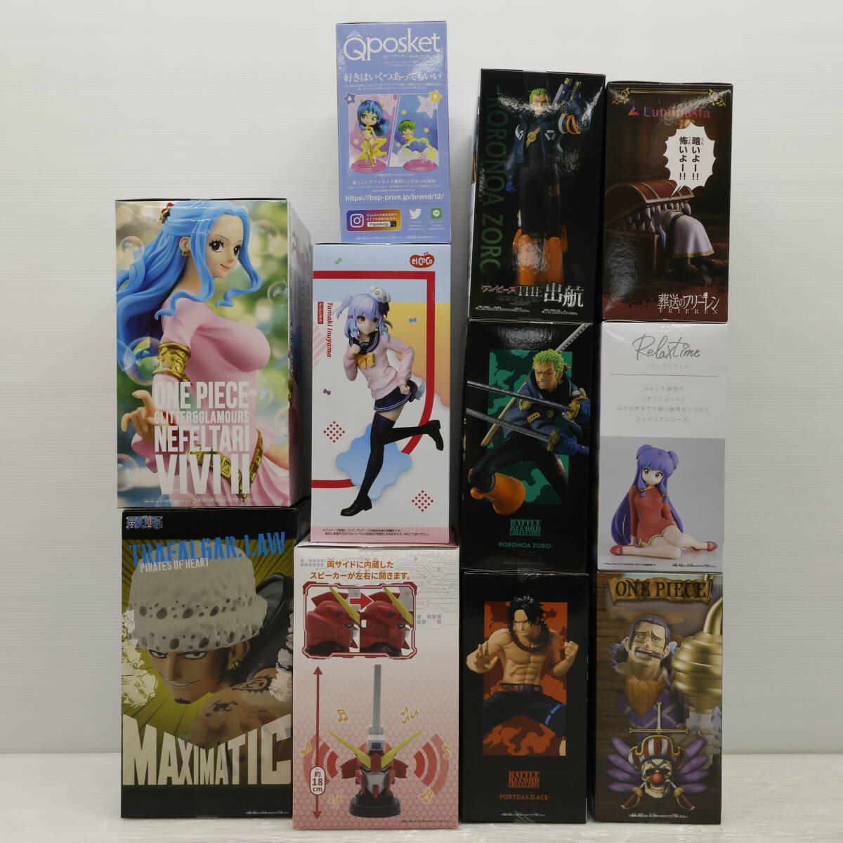 Yahoo!オークション - 玩Y34 フィギュア 【120】11点まとめプライズ ワ...