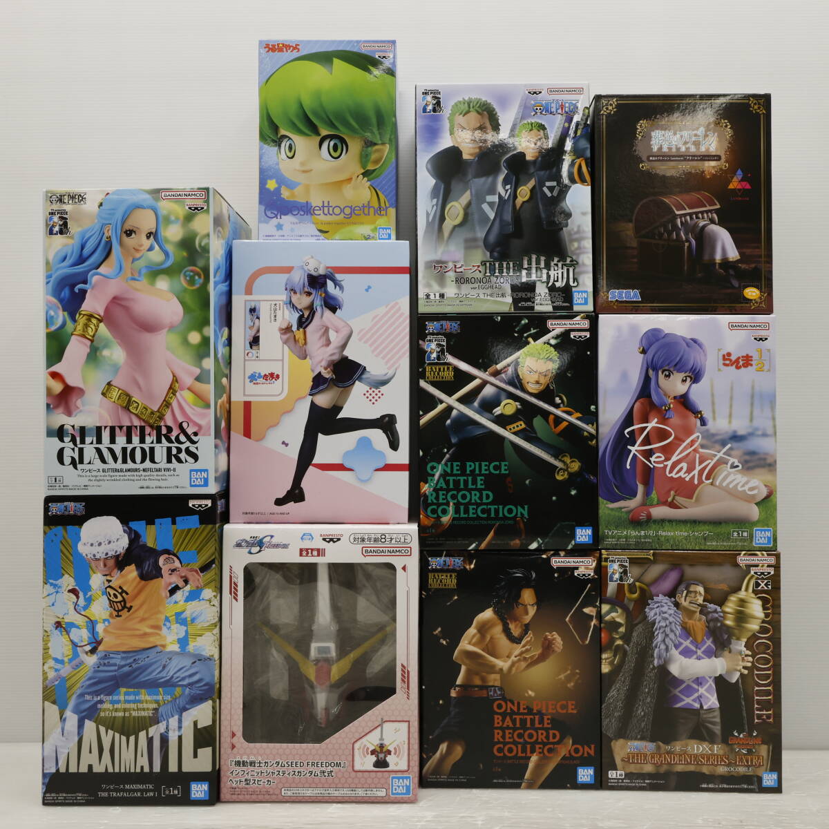 Yahoo!オークション - 玩Y34 フィギュア 【120】11点まとめプライズ ワ...