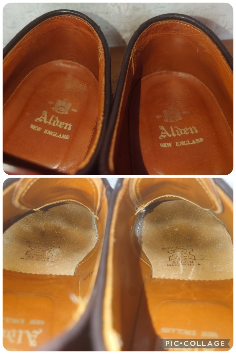 Yahoo!オークション - USA製 Alden/オールデン 990 コードバン プレー...