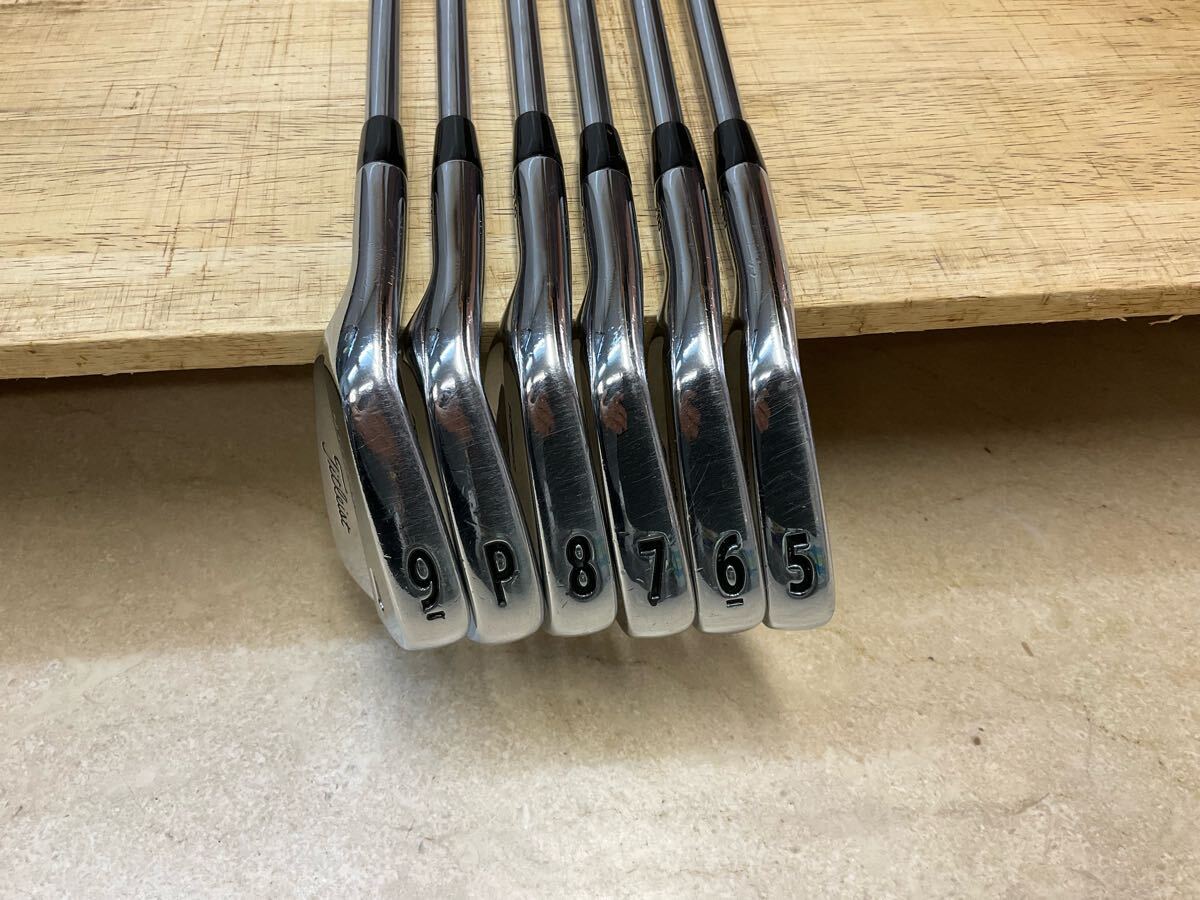 Yahoo!オークション - タイトリスト 710MBアイアン #5〜P DGS200 レフ...