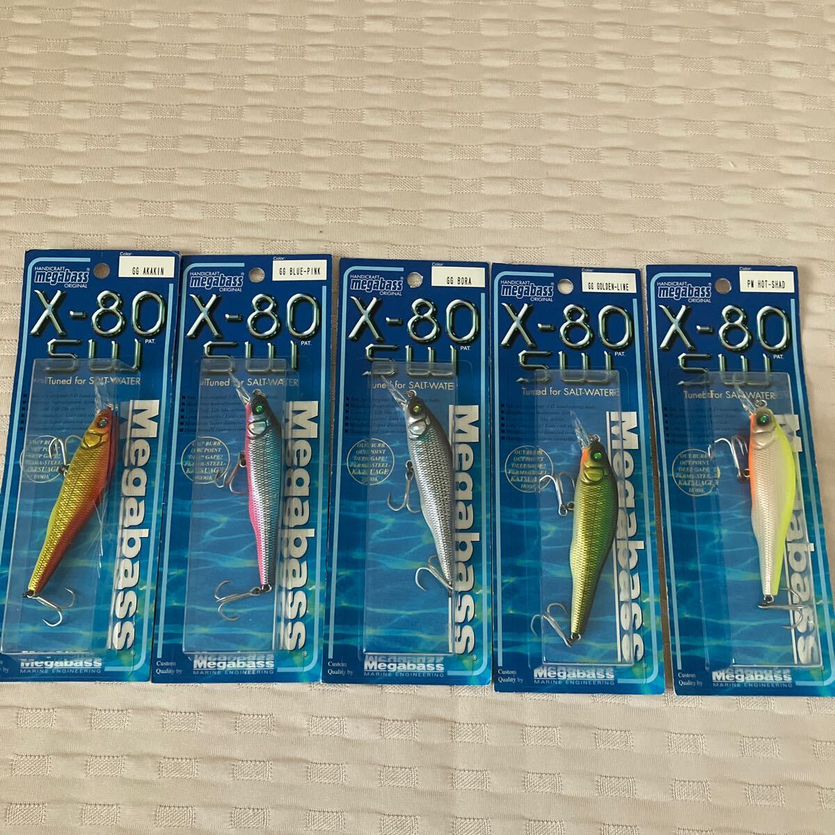 Yahoo!オークション - メガバス X80 SW X-80SW 未使用 パッケージ入り ...