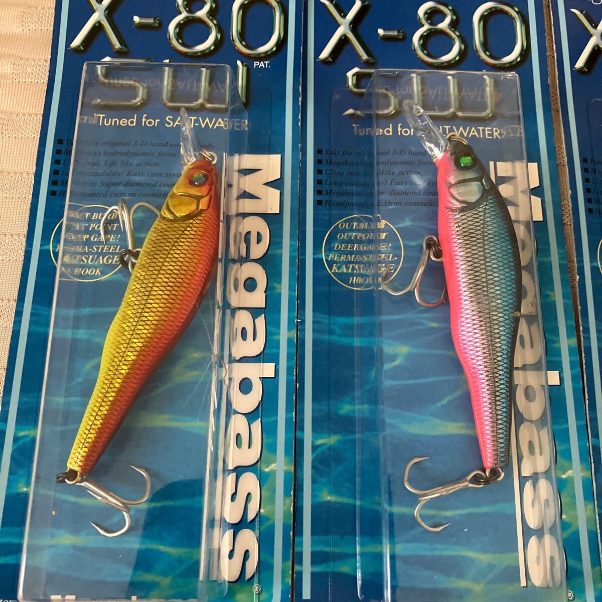 Yahoo!オークション - メガバス X80 SW X-80SW 未使用 パッケージ入り ...