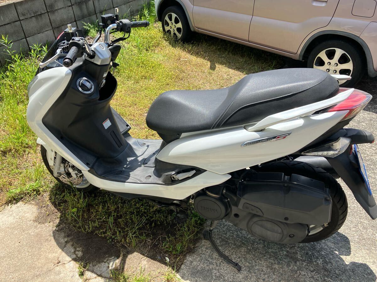 Yahoo!オークション - マジェスティ155s ヤマハ 低走行 セルイチ 軽整...