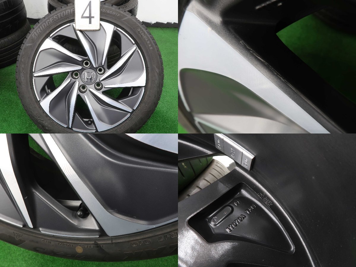 Yahoo!オークション - 4本 ホンダ ZE4 インサイト LX 純正 17インチ 7J...