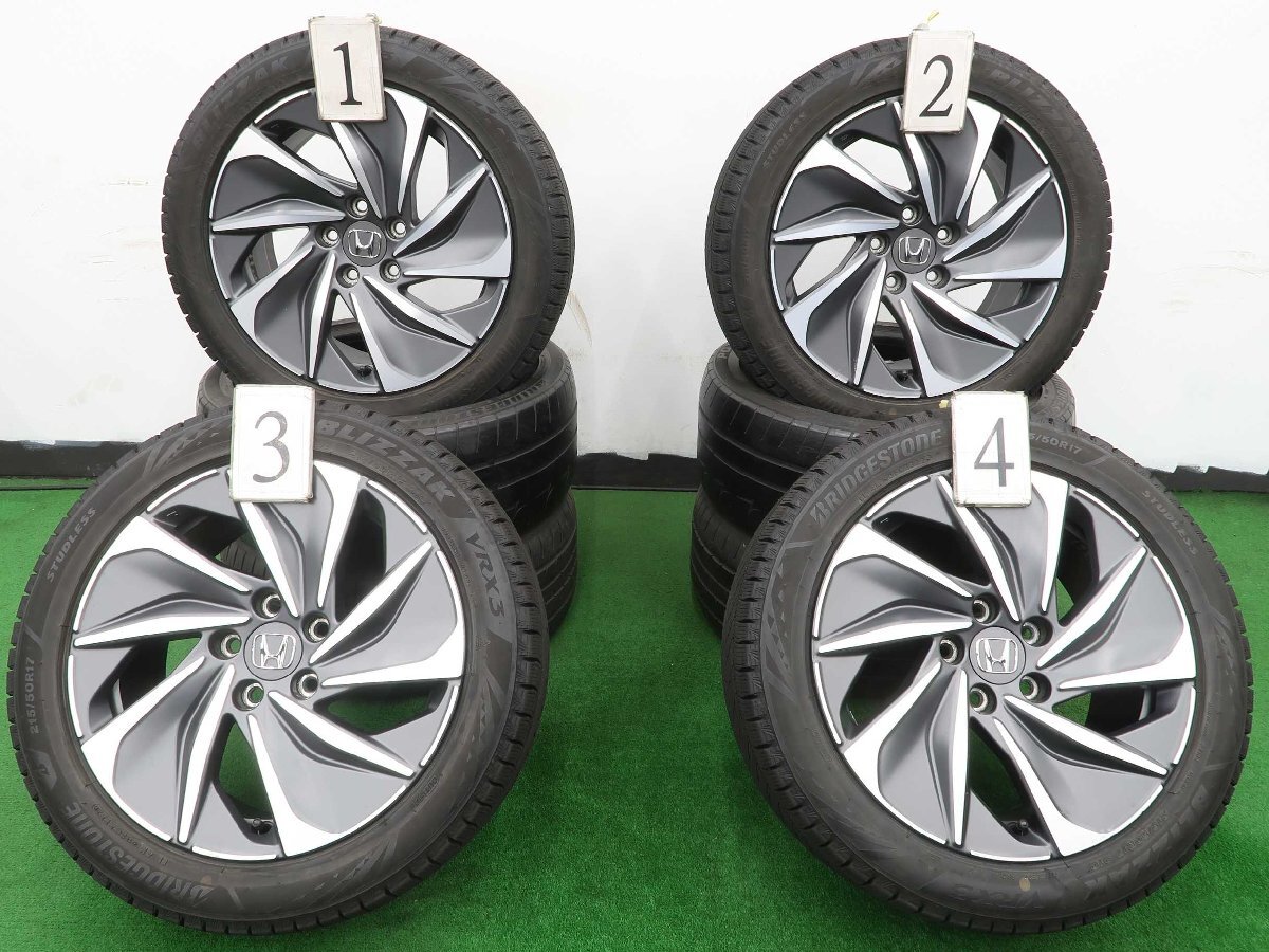 Yahoo!オークション - 4本 ホンダ ZE4 インサイト LX 純正 17インチ 7J...