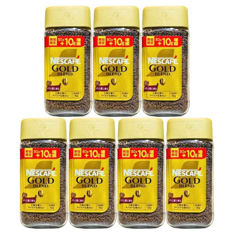 Yahoo!オークション - ゴールドブレンド 90g(80g+10g) 7個セット ネス...