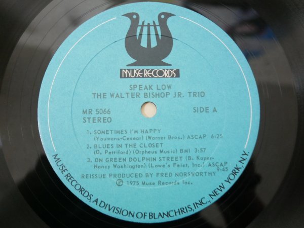 Yahoo!オークション - N7-124＜LP/US盤＞Walter Bishop Jr. Trio / Spe...