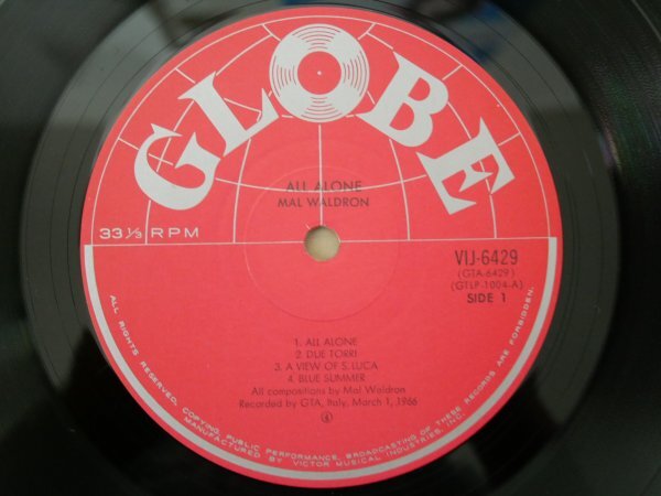 Yahoo!オークション - T7-150＜帯付LP＞マル・ウォルドロン / オール・...