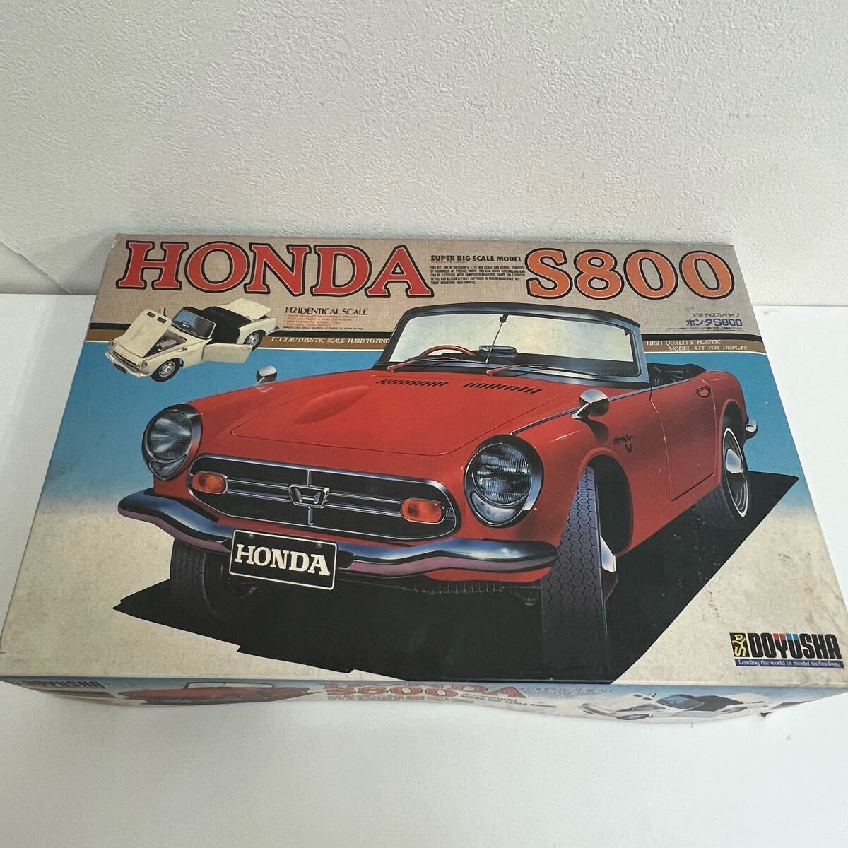 Yahoo!オークション - [0508-08] 童友社 ホンダ S800 1/12 未組立 ジャ...