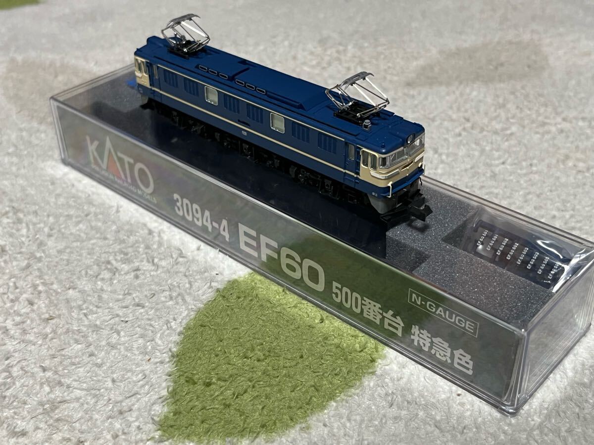 Yahoo!オークション - 半値 ～ KATO 3094-4 EF60 500番台 特急色 新品...
