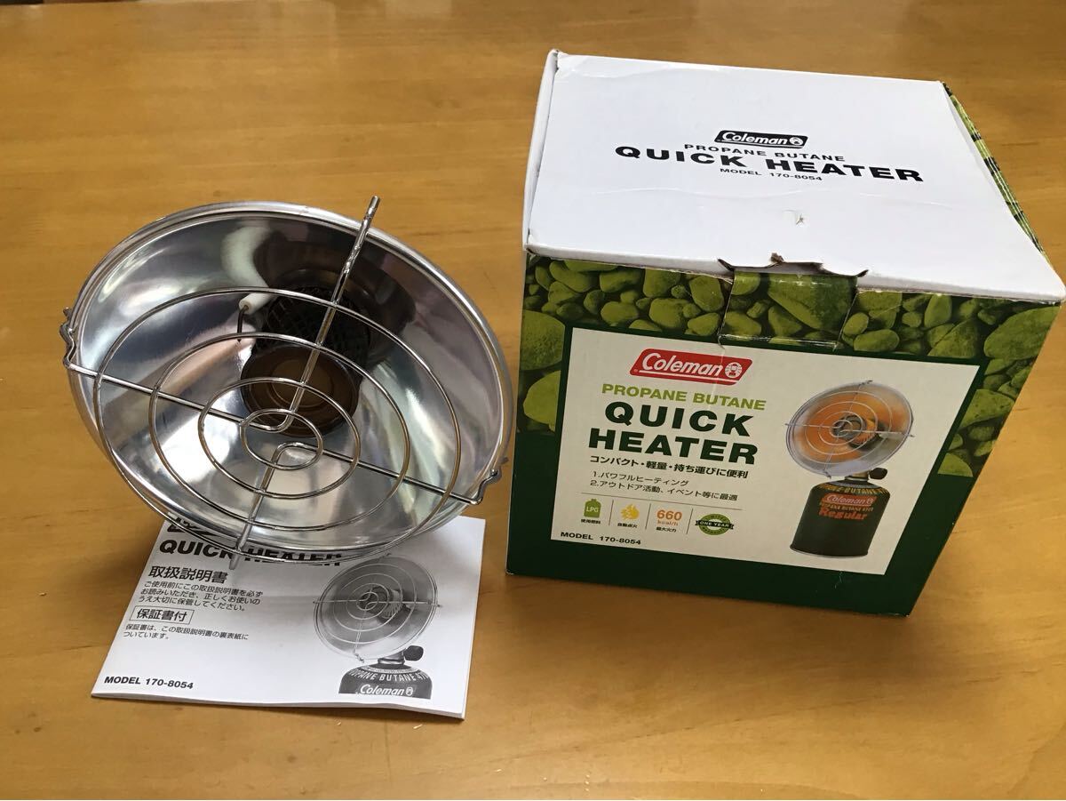 Yahoo!オークション - コールマン Coleman クイックヒーター 170-8054