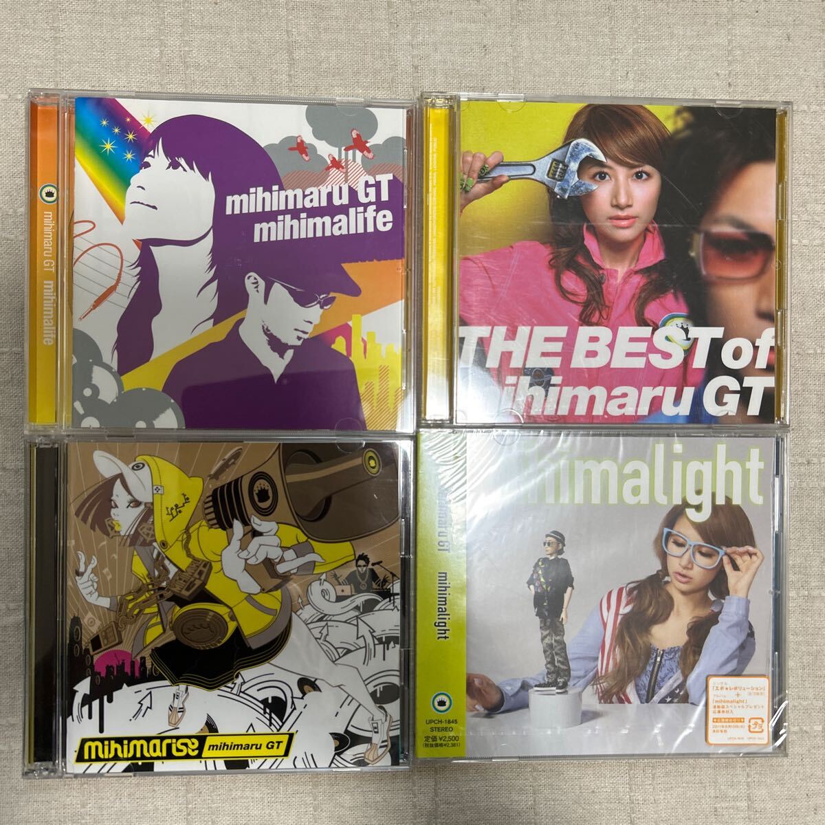 Yahoo!オークション - mihimaru GT CD4枚セット mihimalife/THE BEST o...