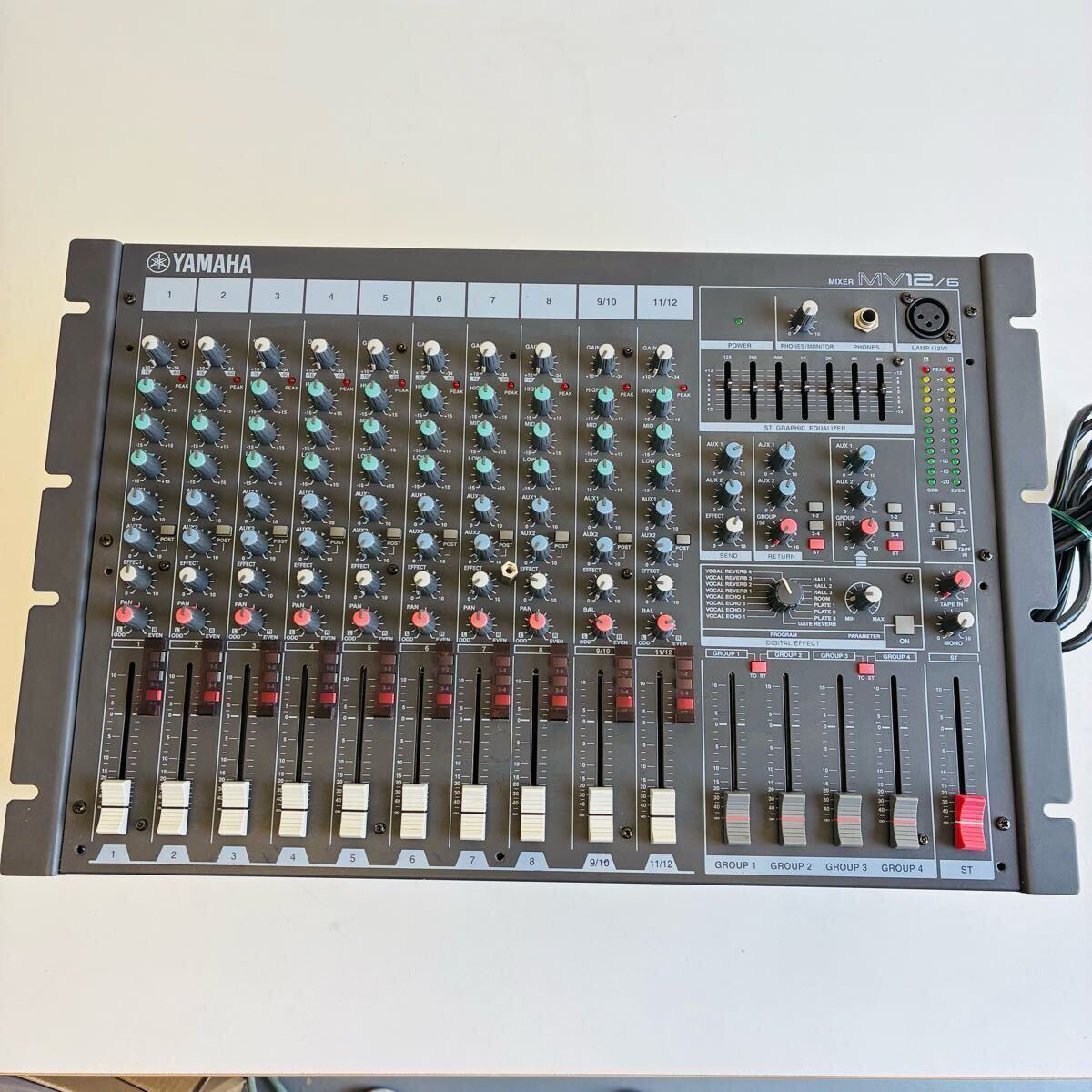 Yahoo!オークション - YAMAHA MV12/6 ラックマウント アナログ ミキサ...