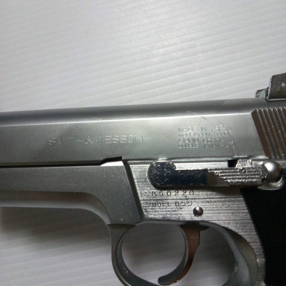 Yahoo!オークション - MGC S&W M659 ガスガン ガス漏れ無し