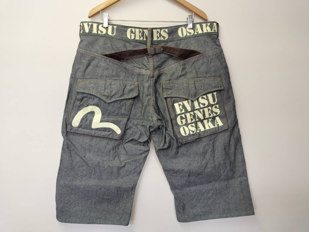 Yahoo!オークション - エビス EVISU 短パン 裏地 40 ハーフパンツ