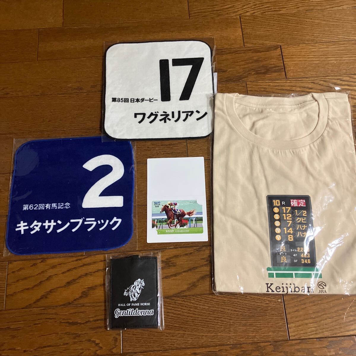Yahoo!オークション - 競馬JRA Tシャツ・オルフェーブルQUOカード未使...