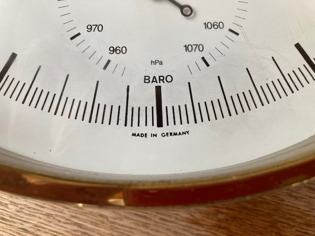 Yahoo!オークション - レア 入手困難 BARIGO バリゴ 真鍮製 時計 温度...