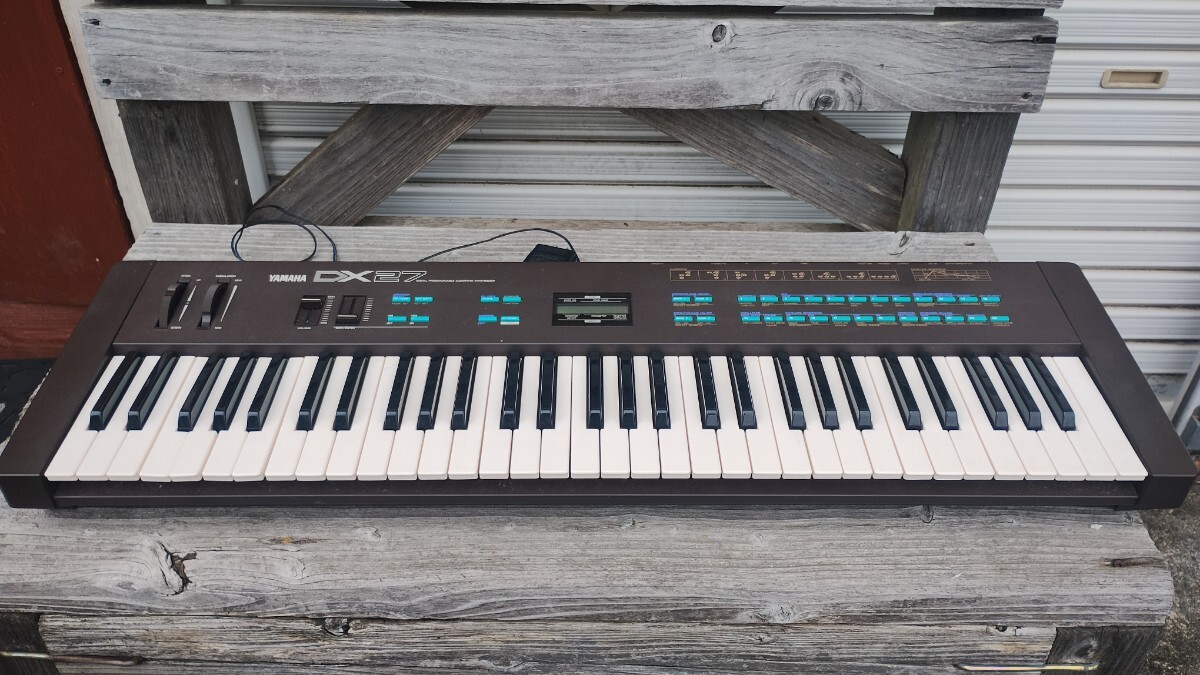 Yahoo!オークション - YAMAHA ヤマハ DX27 シンセサイザー