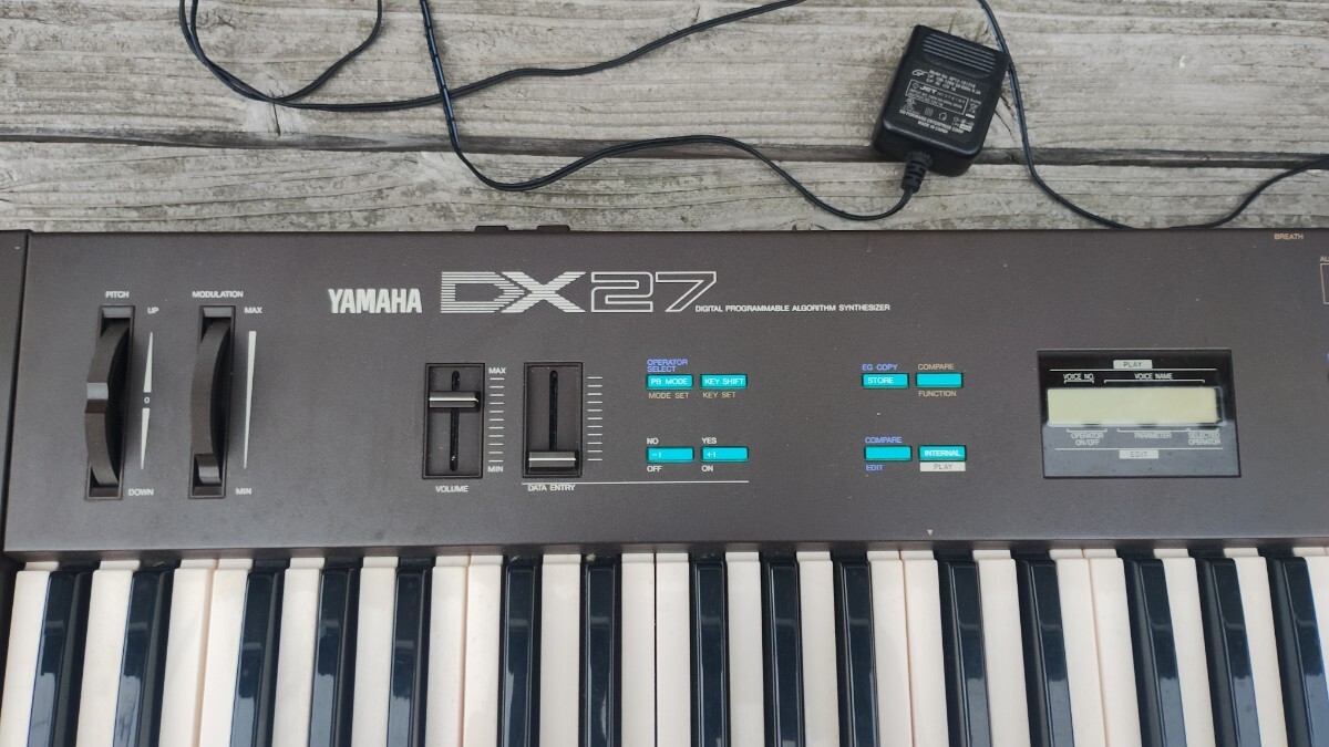 Yahoo!オークション - YAMAHA ヤマハ DX27 シンセサイザー
