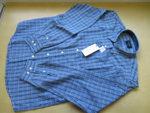 Yahoo!オークション - 紳士長袖カジュアルシャツ・L寸・1着・A113