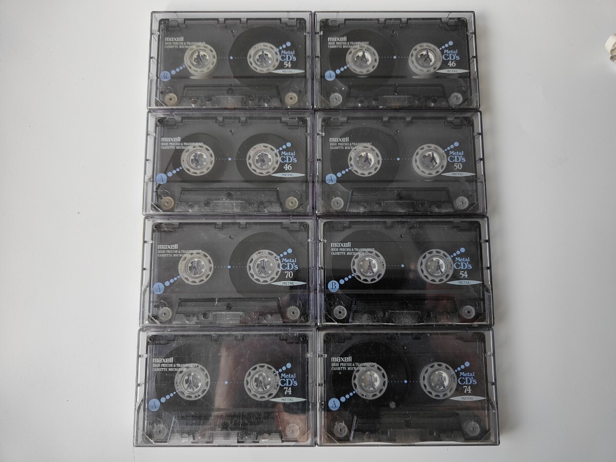 Yahoo!オークション - maxell Metal CD's メタルポジション カセット ...