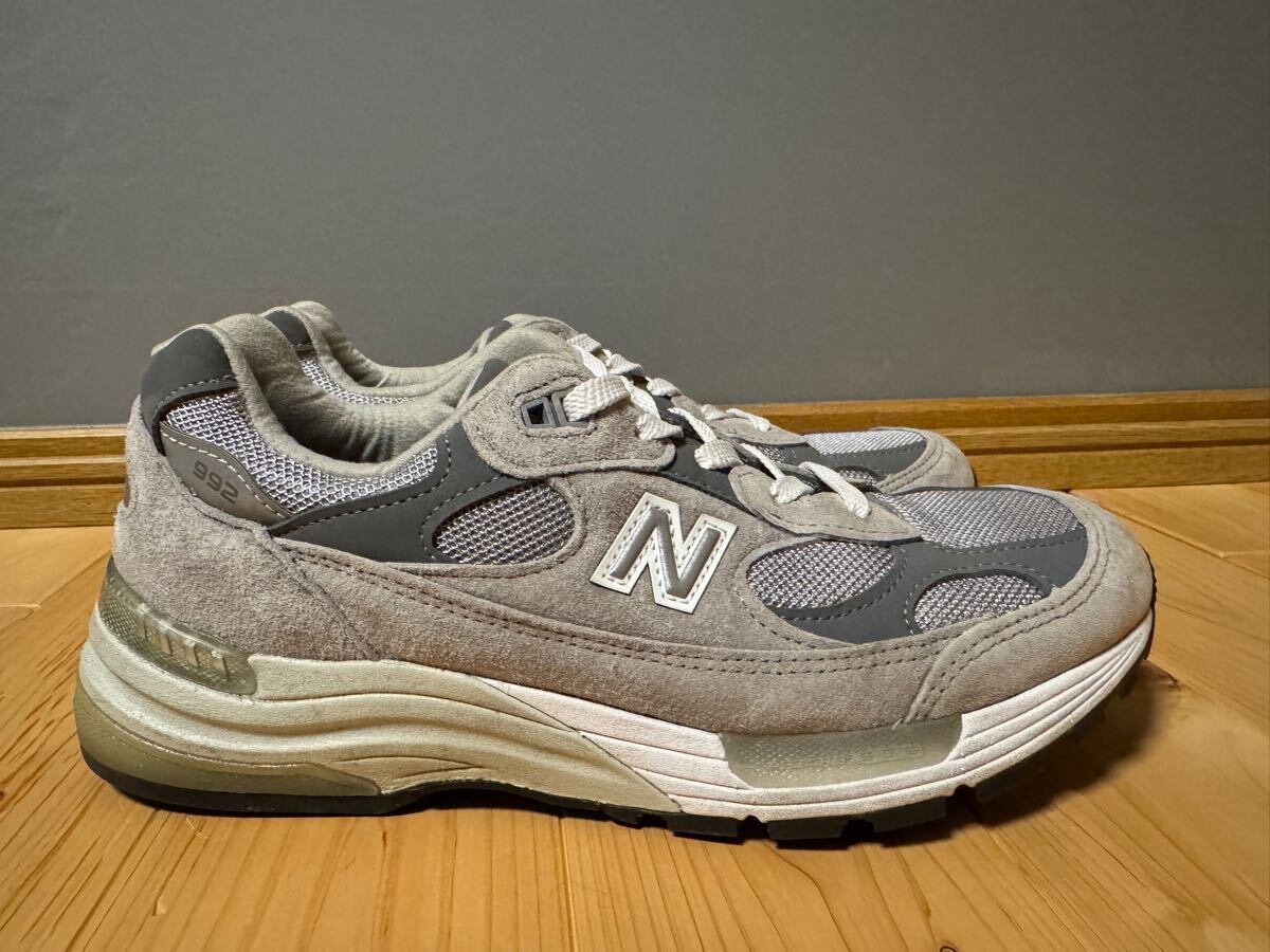 Yahoo!オークション - 26cm New Balance M992GR ニューバランス USA ス...