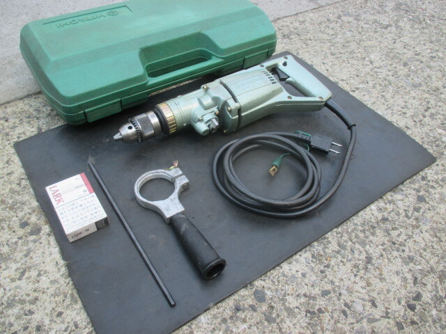 Yahoo!オークション - v23 日立 14mm 振動ドリル Vー14 100V380w