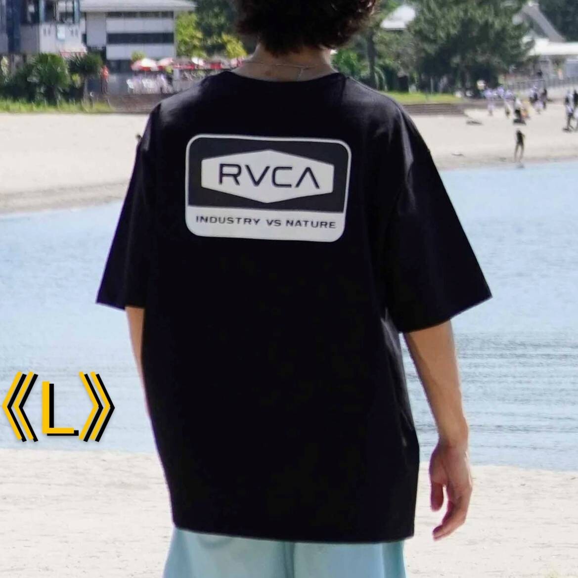 Yahoo!オークション - [新品] RVCA ルーカ Tシャツ バックプリント グ...