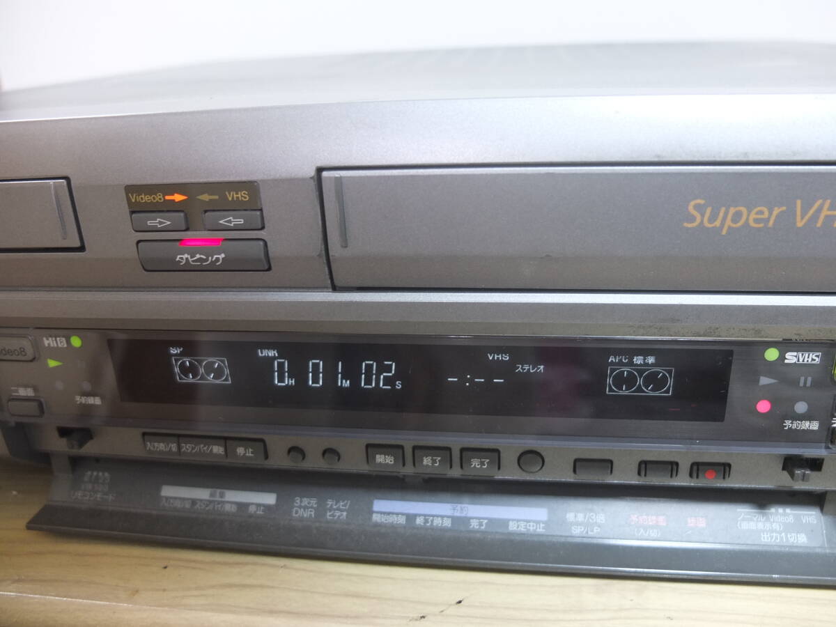Yahoo!オークション - SONY/ソニー WV-ST1 Hi8/S-VHS.ビデオデッキ 録...