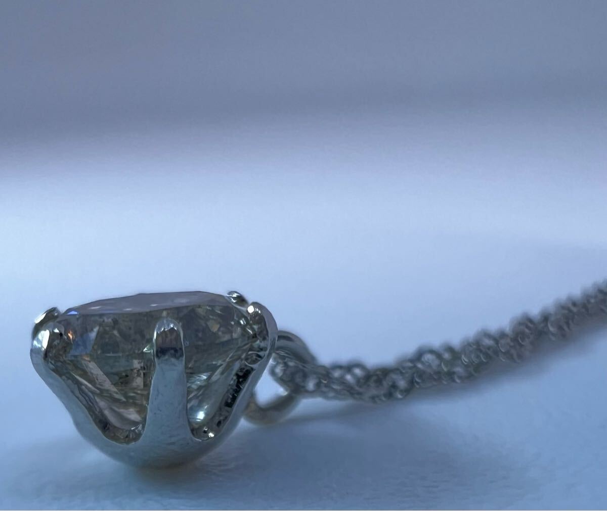 Yahoo!オークション - 1円 Pt850/Pt900 ネックレス ダイヤモンド 0.4ct...