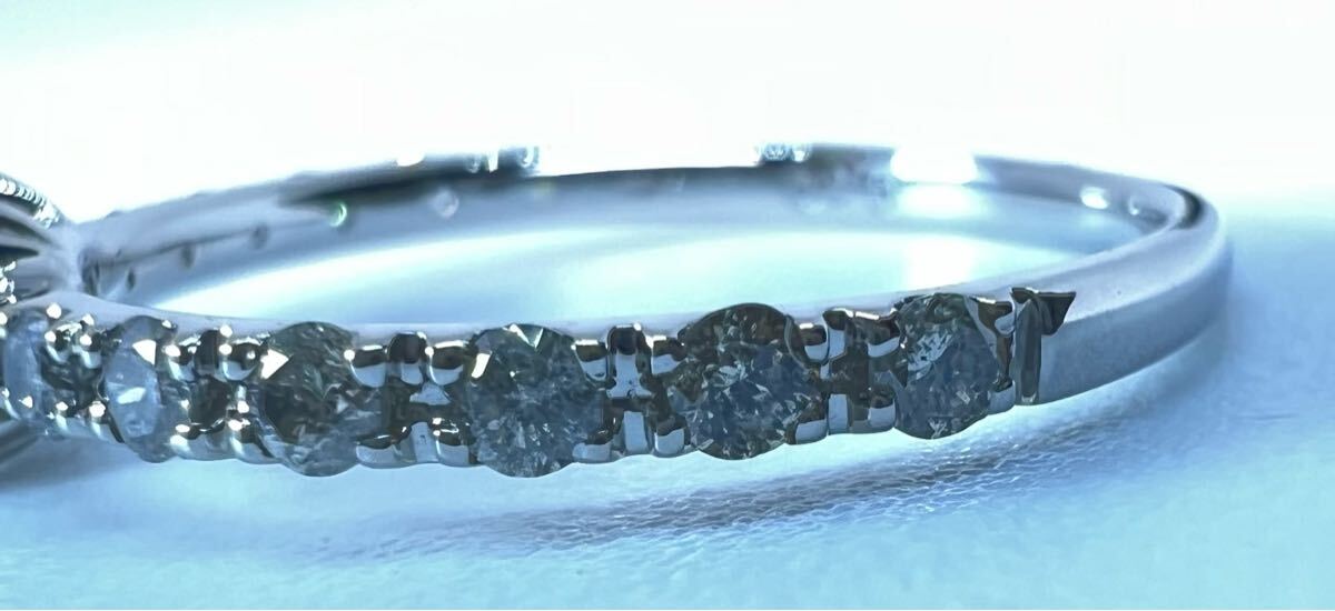 Yahoo!オークション - 1円 Pt900 リング ダイヤモンド 0.5ct 2.18g 13...