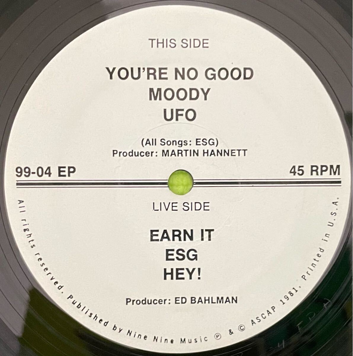 Yahoo!オークション - Soul sampling raregroove record ESG / S.T. 19...