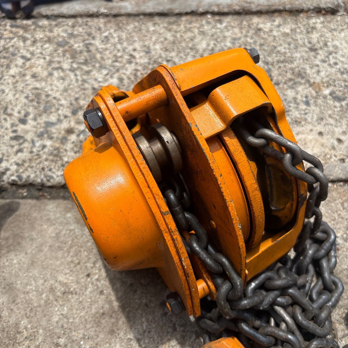 Yahoo!オークション - KITO チェーンブロック1-1/2TON