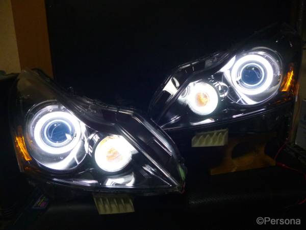 Yahoo!オークション - V36 スカイライン用 CCFLイカリングキット セダ...