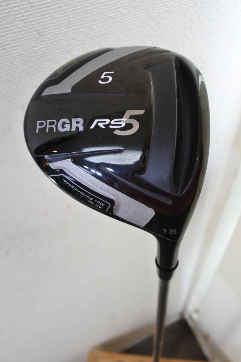 Yahoo!オークション - 【KSD/Hom/52】PRGR/プロギア RS5 5番FW 18.0...